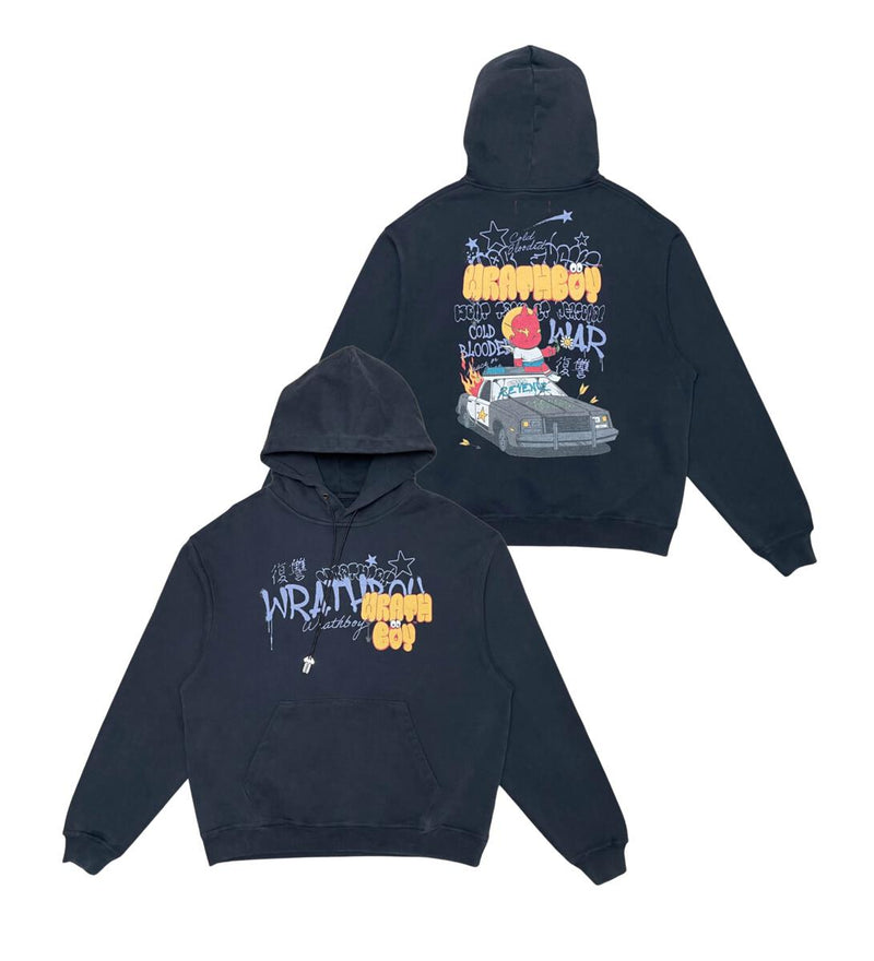 Wrathboy INKED UP HOODIE (BLACK) – The Shop 147