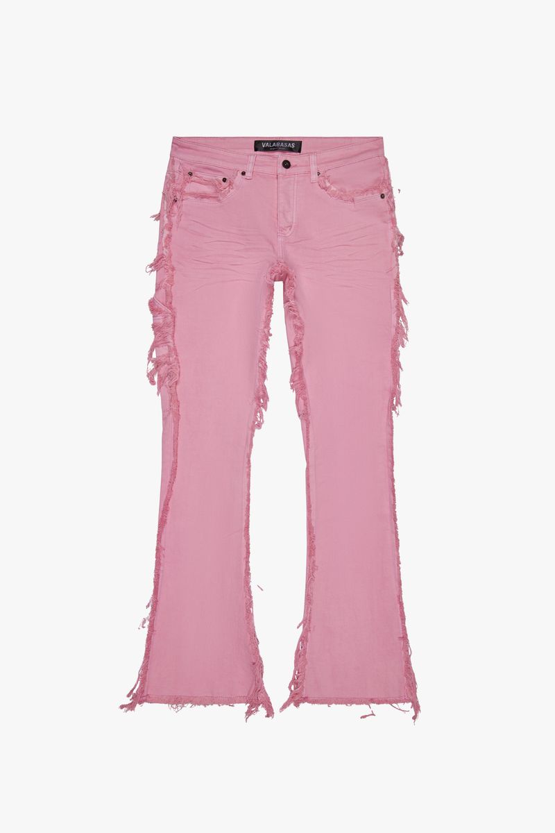 Valabasas SKYLINE STACKED FLARE (PINK) – The Shop 147