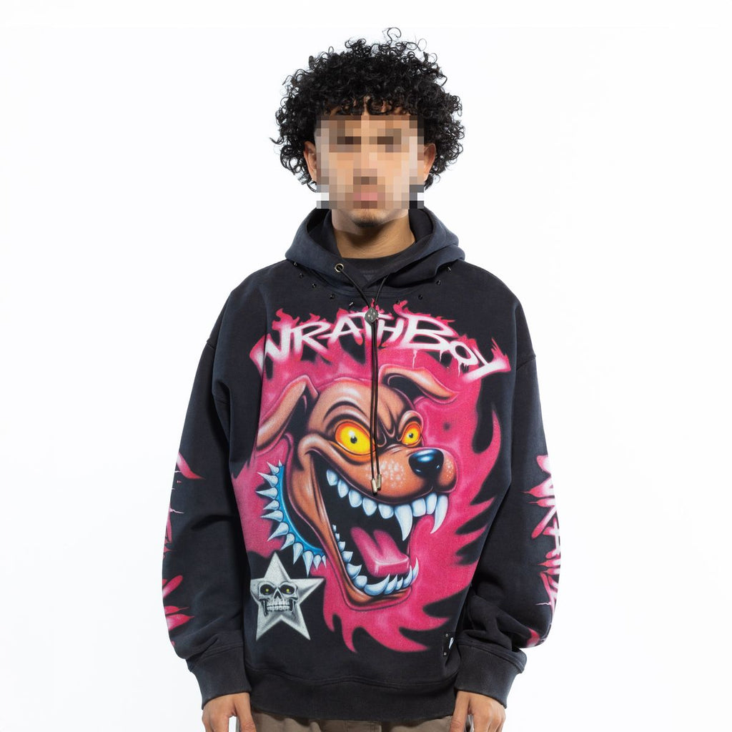 Wrathboy Rabid dog hoodie (Black) – The Shop 147