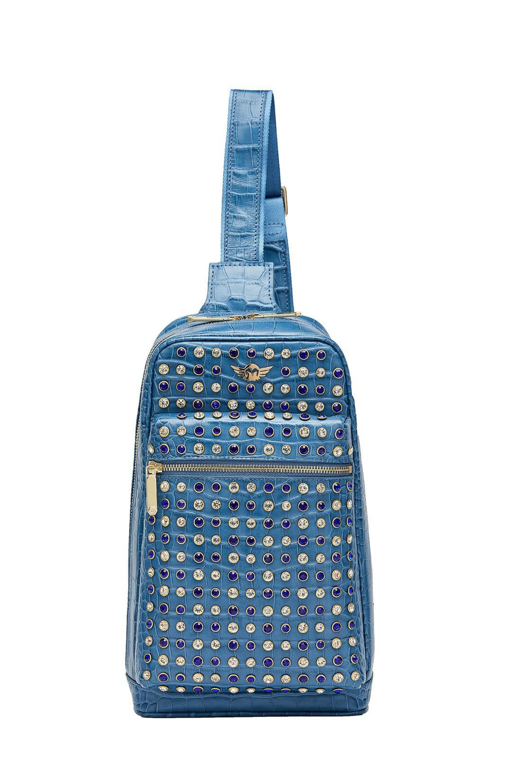 Ferrari Massari Money Bag (Blue/Gold) – The Shop 147